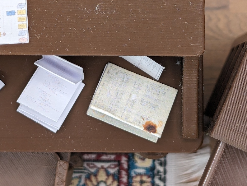 1:24 Scale Computer Artifacts - Programs, Green Bar Paper, Printouts ...