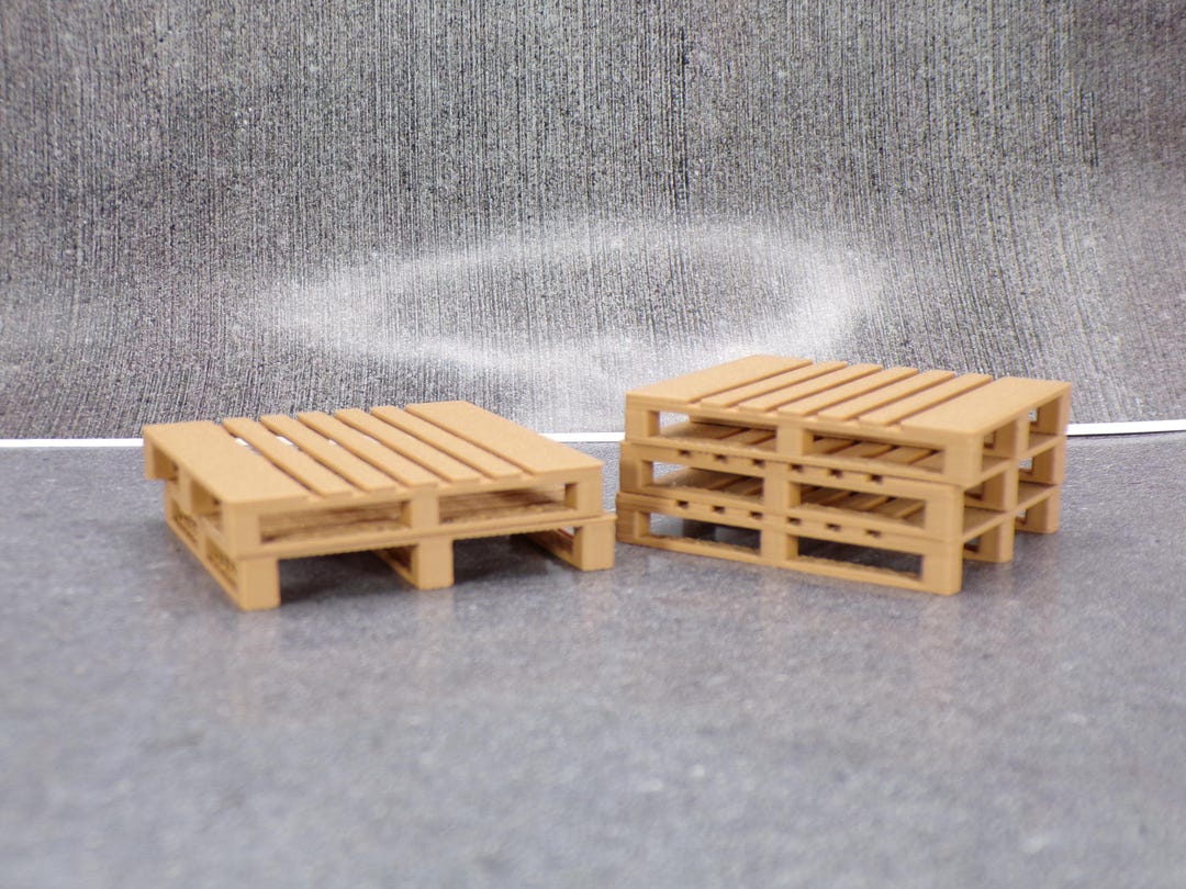 1:24 Scale Industrial Pallets - Great Addition to a Warehouse ...