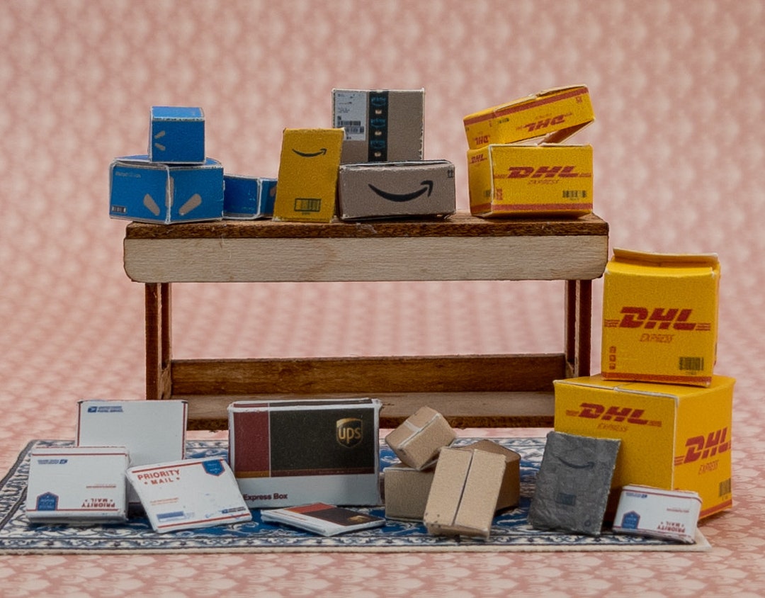 1:24 Scale Shipping Boxes - Etsy