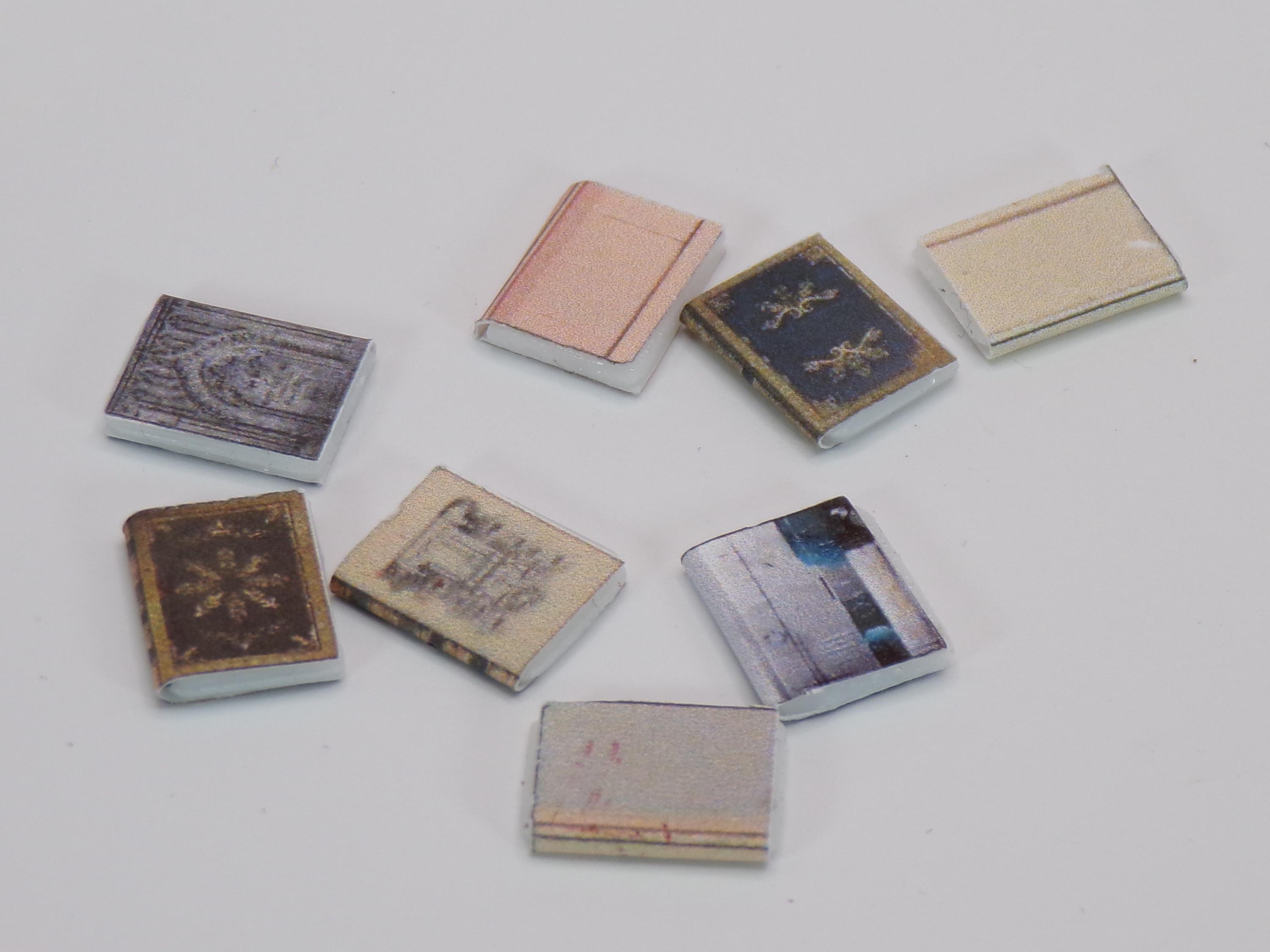 1:24 Scale Book Covers for 8.5 X 11 Scale Books - Pairs Well With Our ...