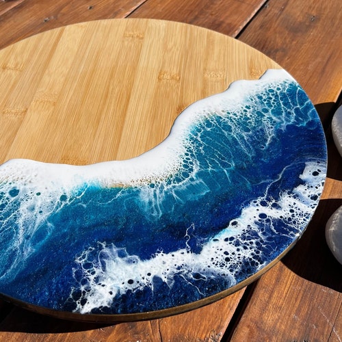 Ocean Waves Lazy Susan - Etsy