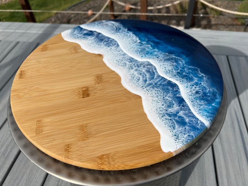 Ocean Waves Lazy Susan - Etsy