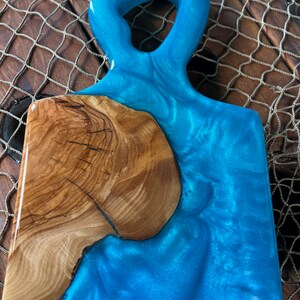 Blue Charcuterie Board, Serving Board - Etsy