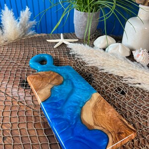 Blue Charcuterie Board, Serving Board - Etsy