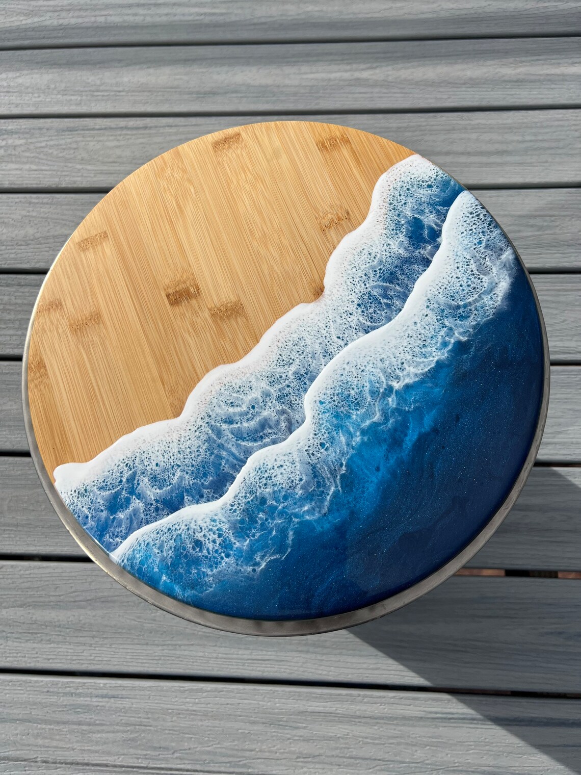 Ocean Waves Lazy Susan - Etsy