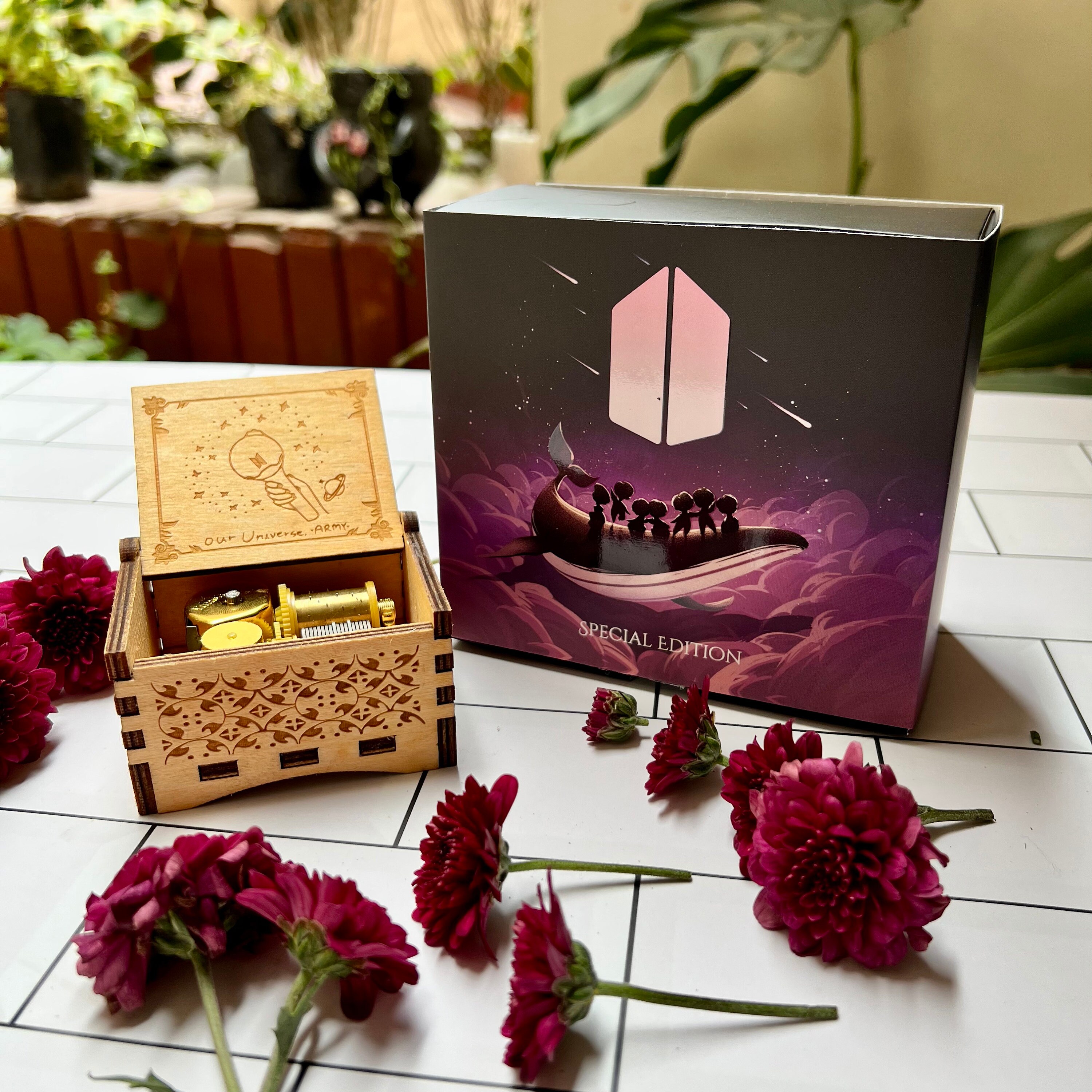 BTS We Are Bulletproof the Eternal Music Box - Etsy
