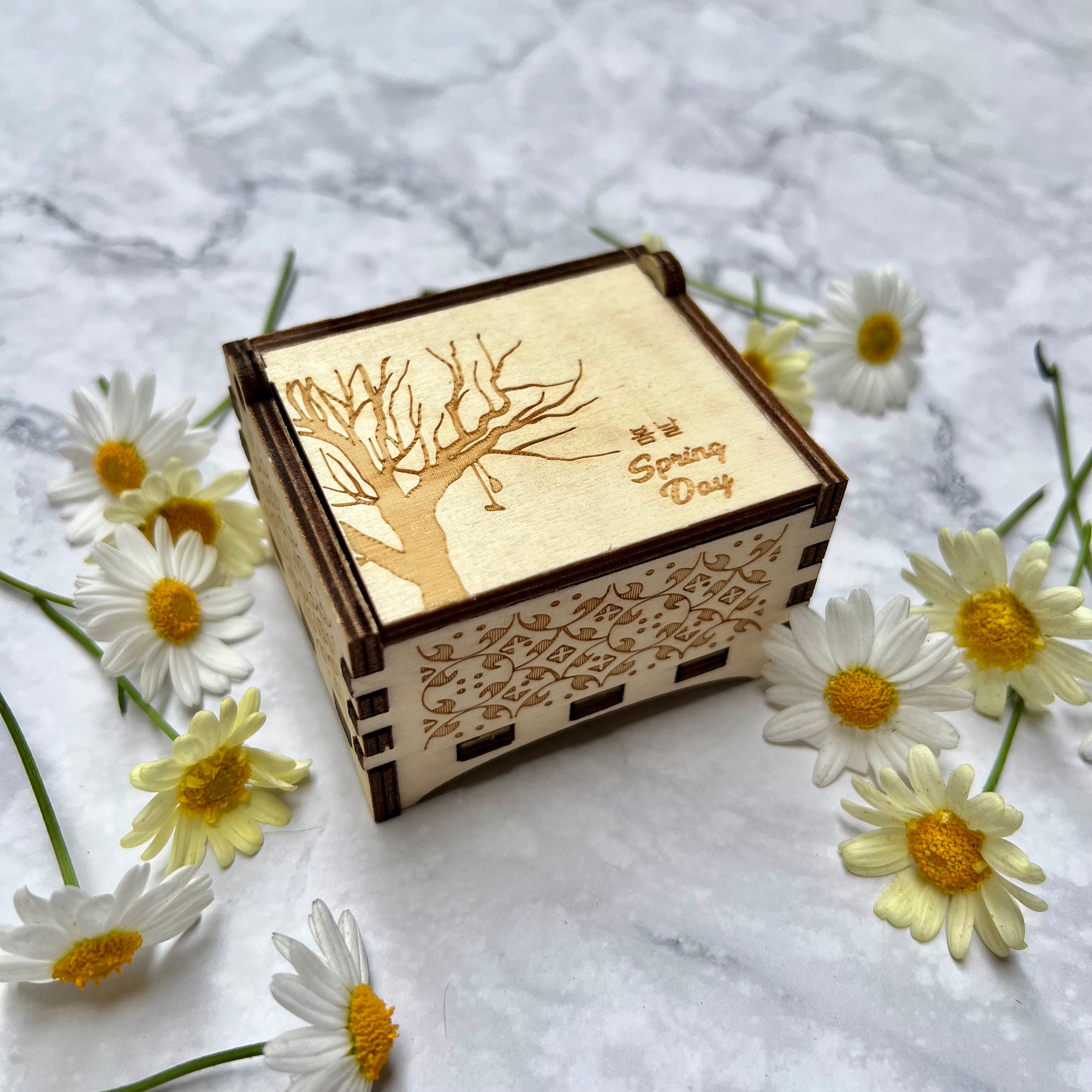 BTS Spring Day Music Box - Etsy