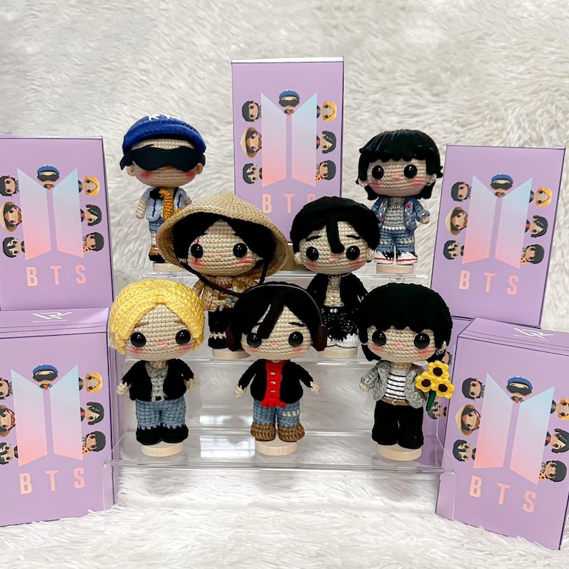 Bts Plushie Doll - Etsy