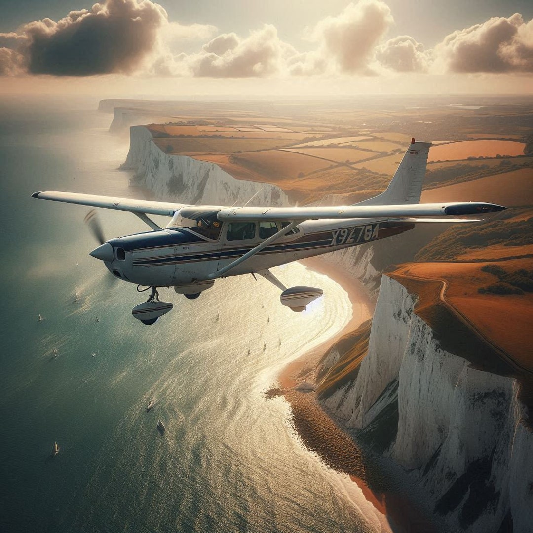 Cessna Light Aircraft Pilot Birthday Card or General Greetings Card - Etsy