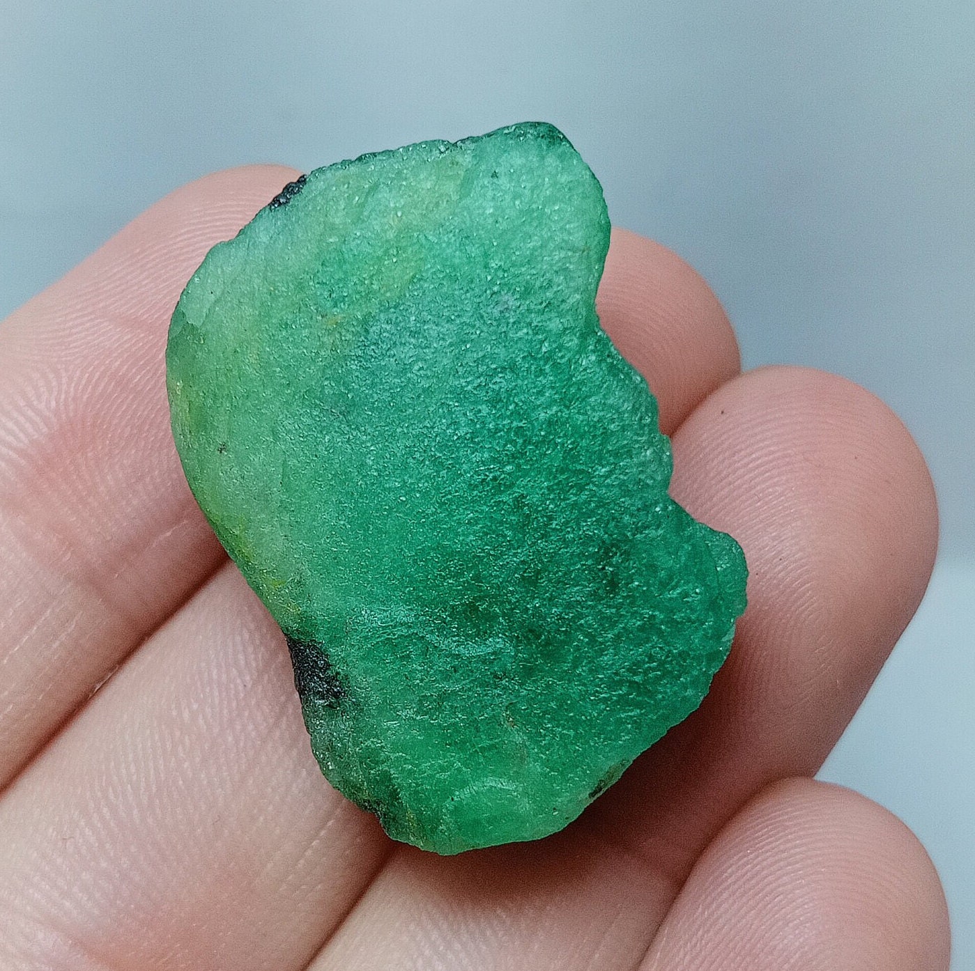 Big Emerald Rough Stone / Natural Zambian Emerald Rough Stone - Etsy