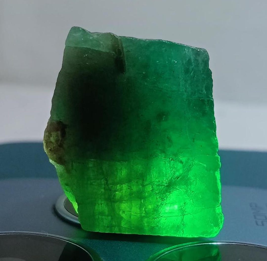 Big Emerald Rough Stone / Natural Zambian Emerald Rough, Raw Emerald ...