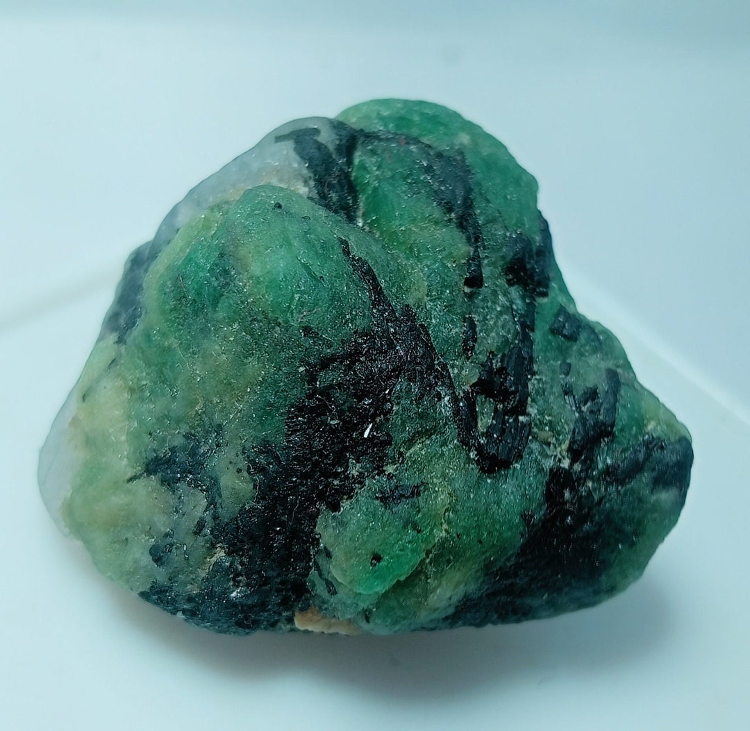 Big Emerald Rough Stone / Natural Colombian Emerald Rough Stone, Raw ...