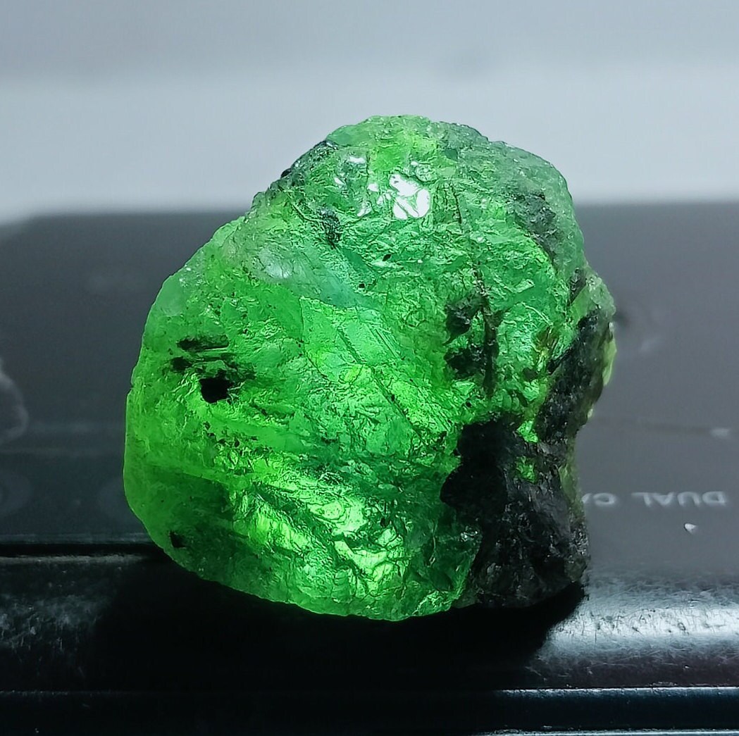 Big Emerald Rough Stone, Natural Zambian Emerald Rough Stone, Raw ...