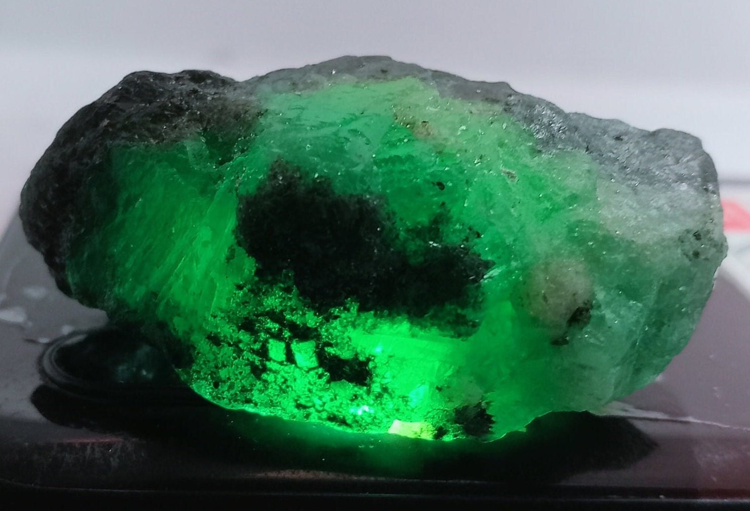 Big Emerald Rough Stone / Natural Zambian Emerald Rough Stone - Etsy