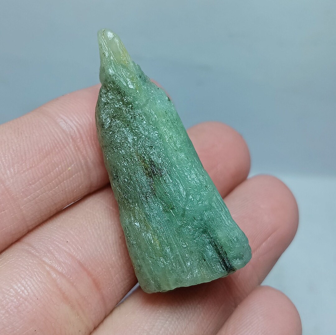 Big Emerald Rough Stone / Natural Colambian Emerald Rough Stone, Raw ...