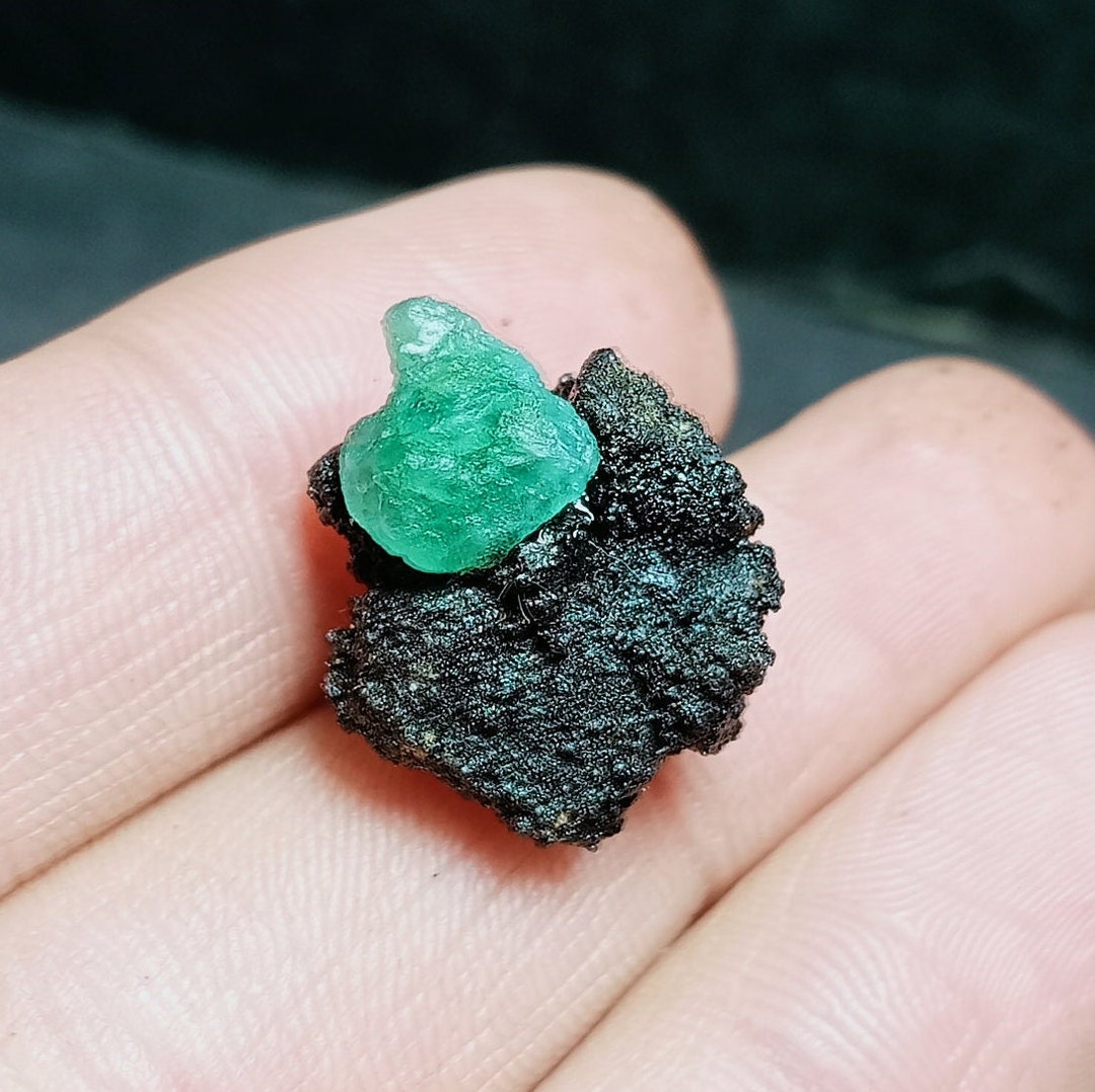 100% Natural Emerald Rough, Loose Rough Genuine Emerald Rough Gemstone ...