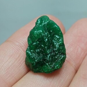 Big Emerald Rough Stone, Natural Zambian Emerald Rough, Raw Emerald ...