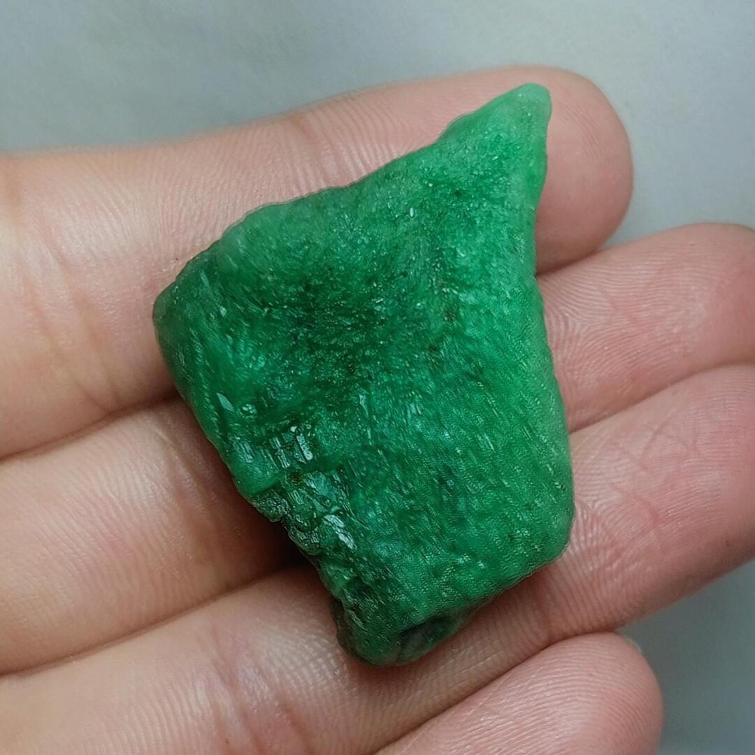 Big Emerald Rough, Natural Zambian Emerald Rough Stone, Raw Emerald ...