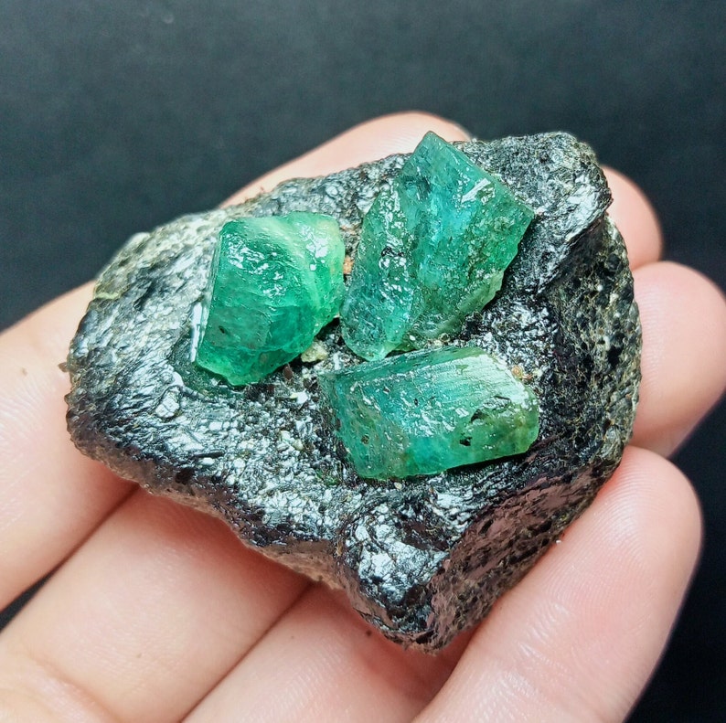 Biggest Emerald Rough Stone / Natural Zambian Emerald Rough - Etsy
