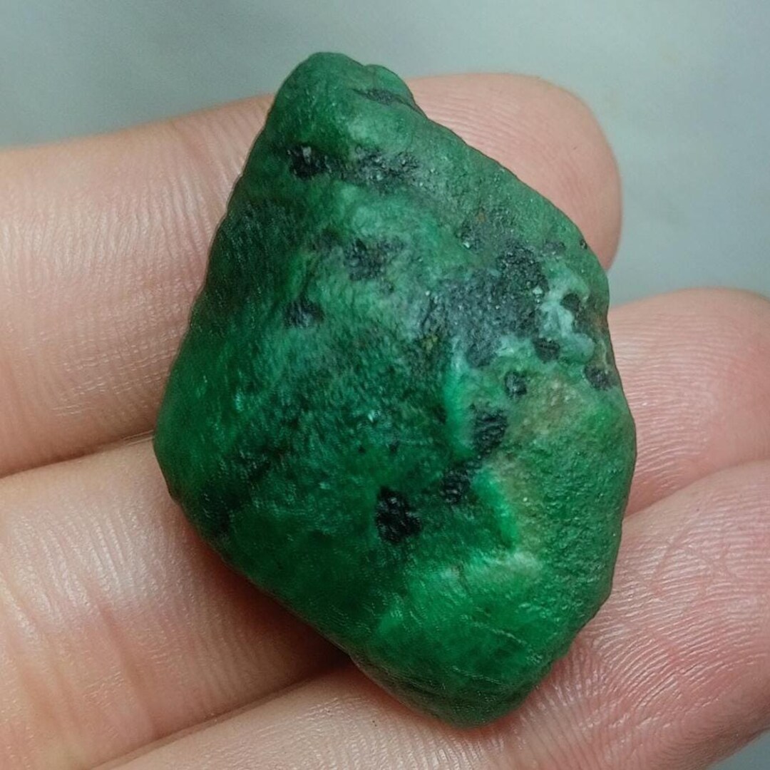 Big Emerald Rough Stone / Natural Zambian Emerald Rough, Raw Emerald ...
