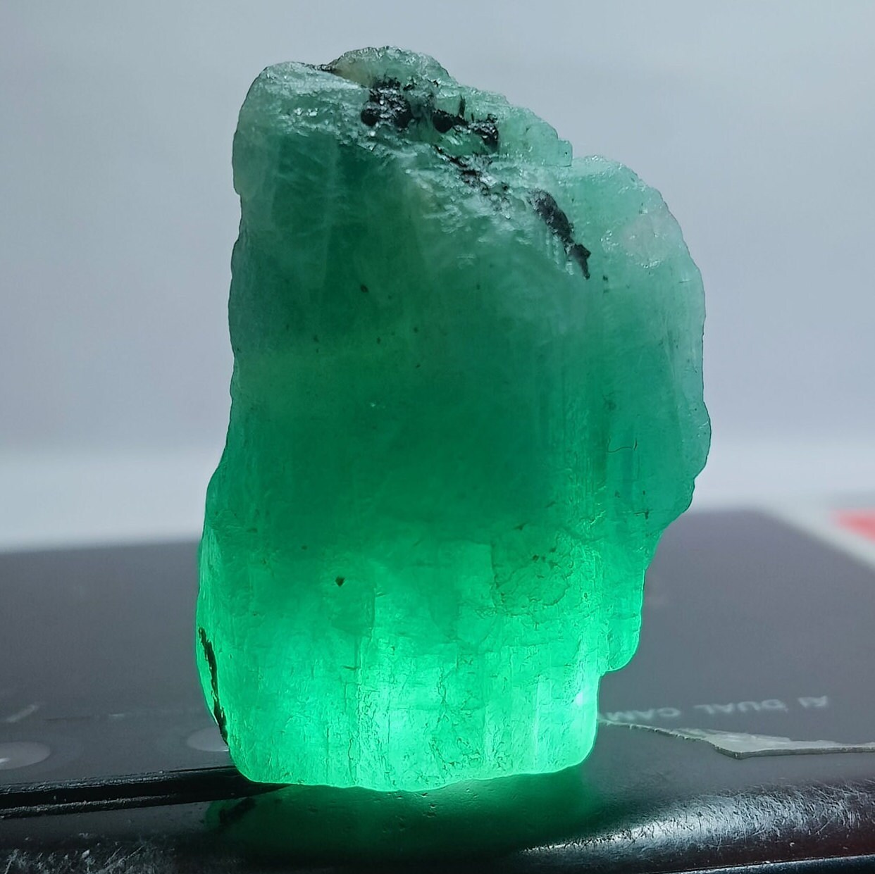 Big Emerald Rough Stone / Natural Colambian Emerald Rough - Etsy