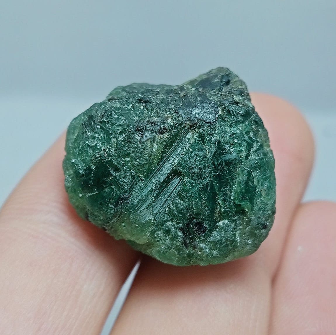 Big Emerald Rough Stone, Natural Zambian Emerald Rough Stone, Raw ...