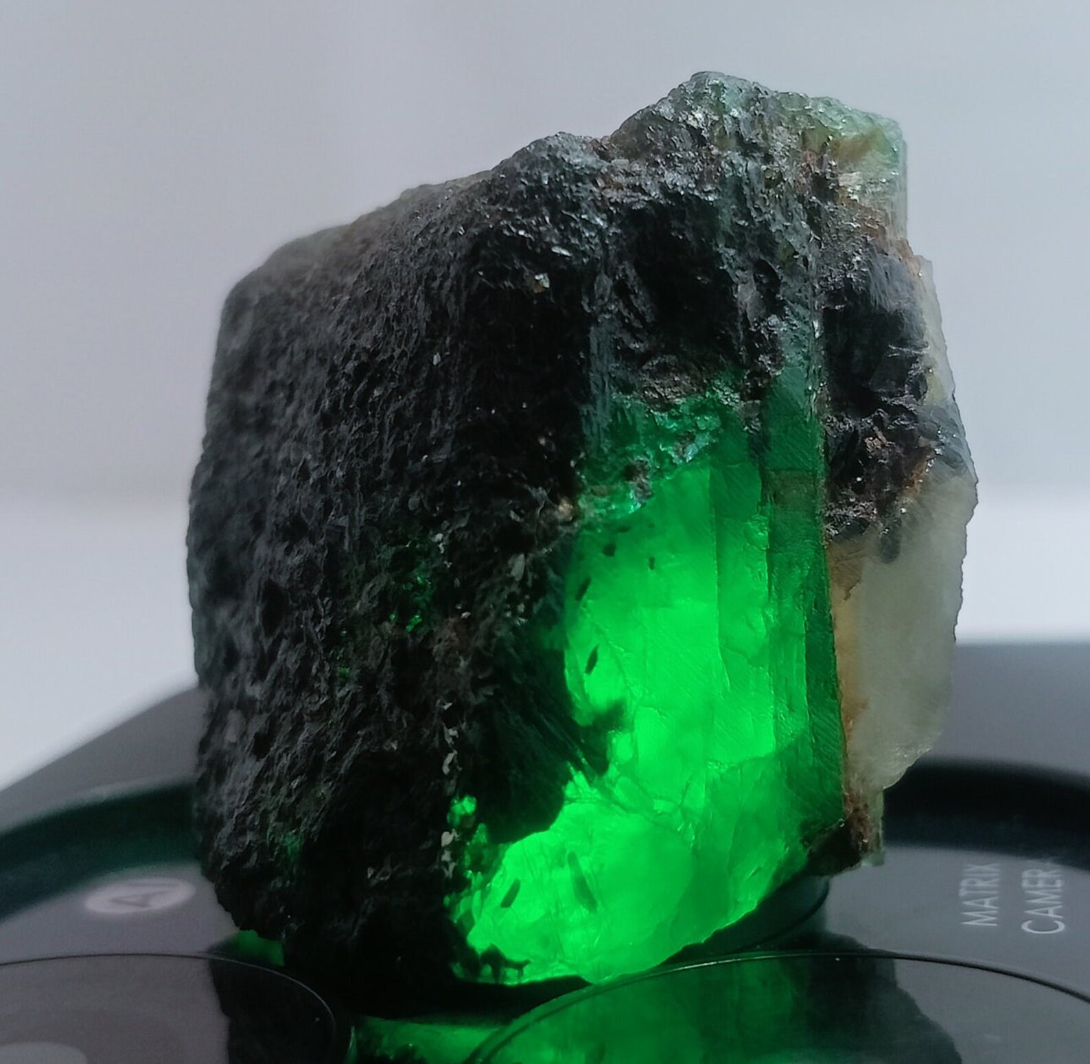 Big Emerald Rough Stone / Natural Zambian Emerald Rough Stone, Raw ...