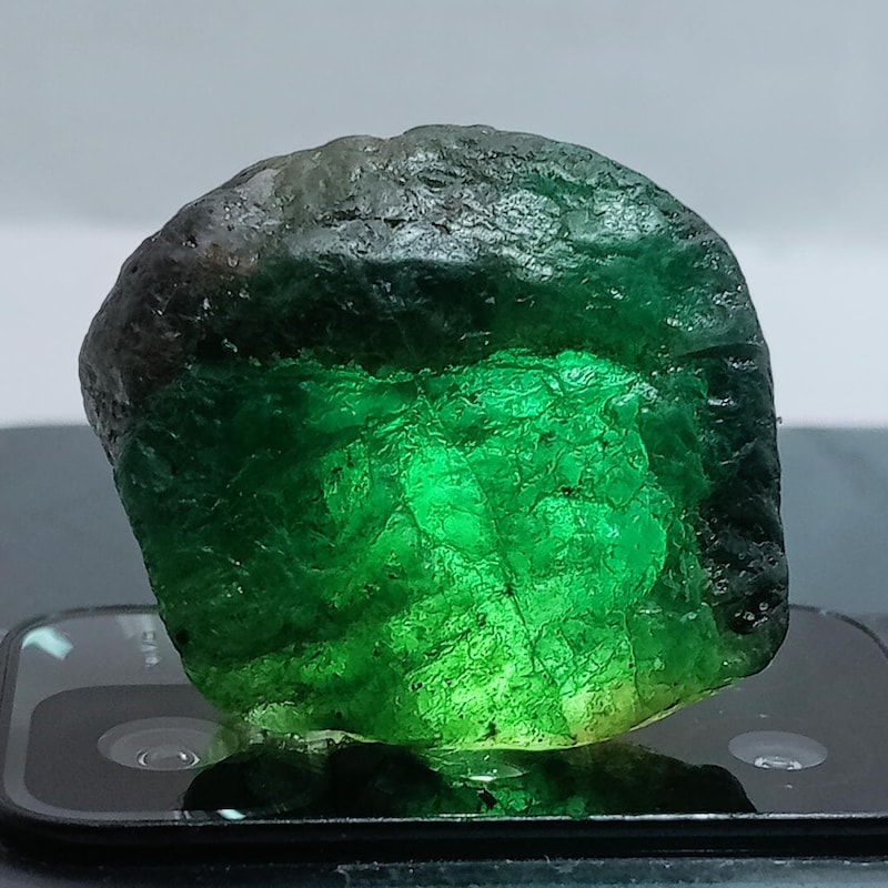 Raw Emerald Stone - Etsy