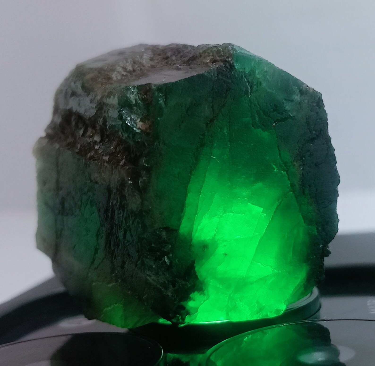 Big Emerald Rough Stone / Natural Zambian Emerald Rough Stone, Raw ...