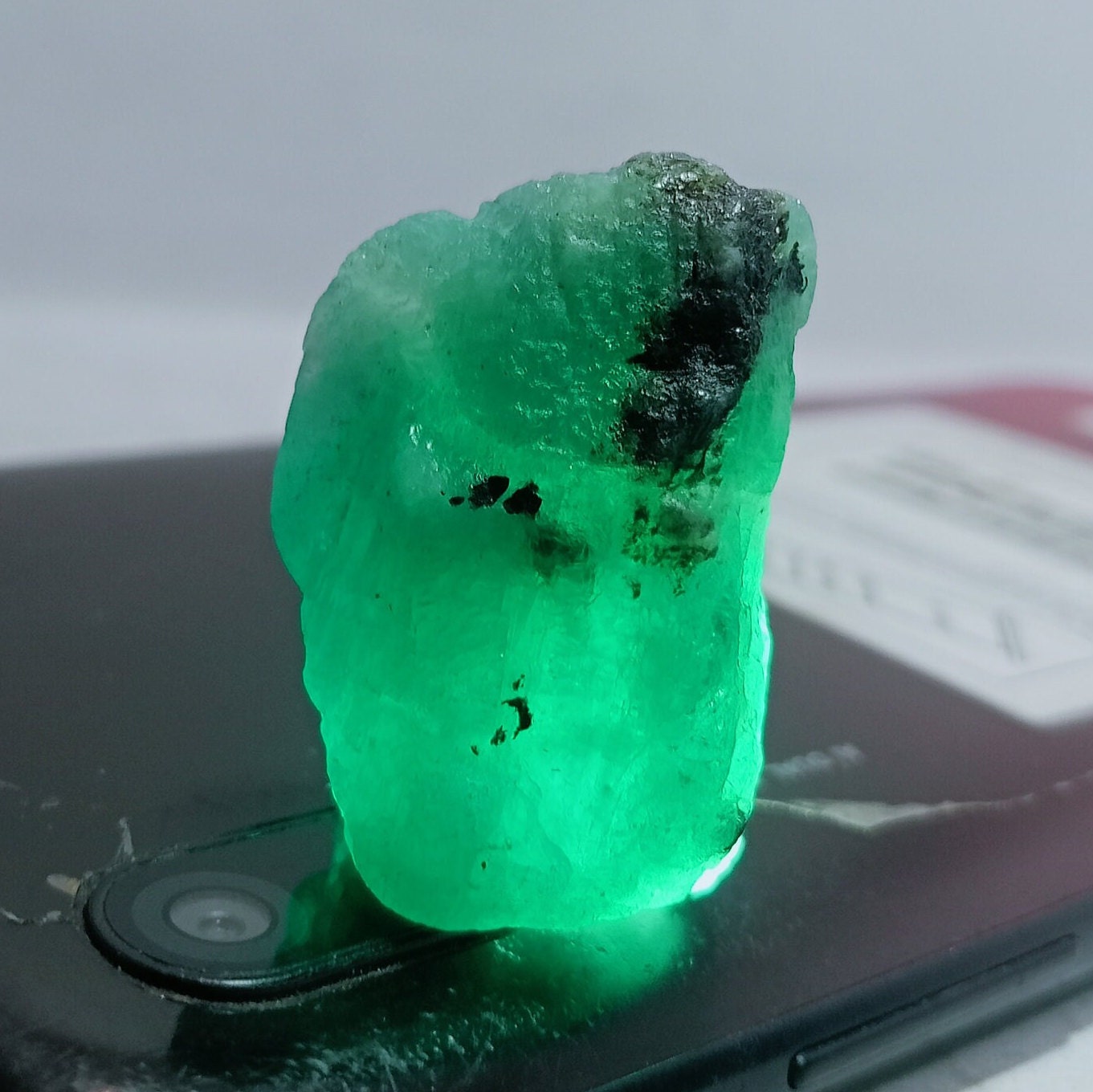 Big Emerald Rough Stone / Natural Colambian Emerald Rough - Etsy