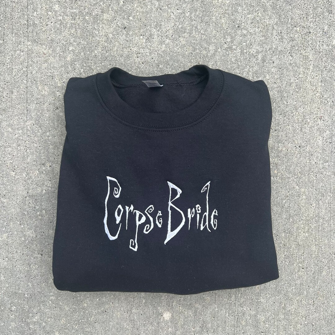 Corpse Bride Embroidered Sweatshirt / Crewneck / Hoodie - Etsy