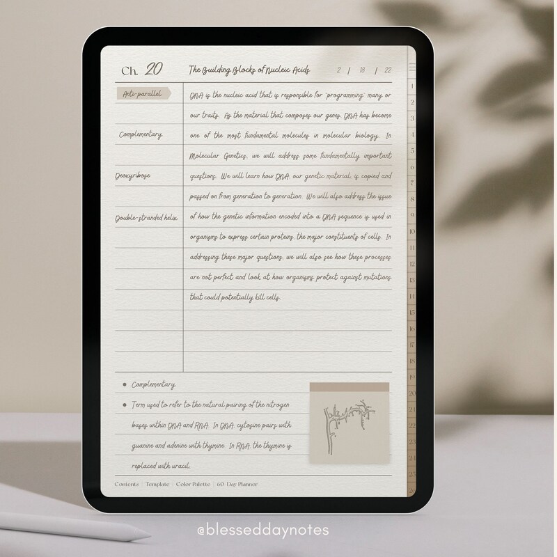 Digital Notebook Paper - Etsy