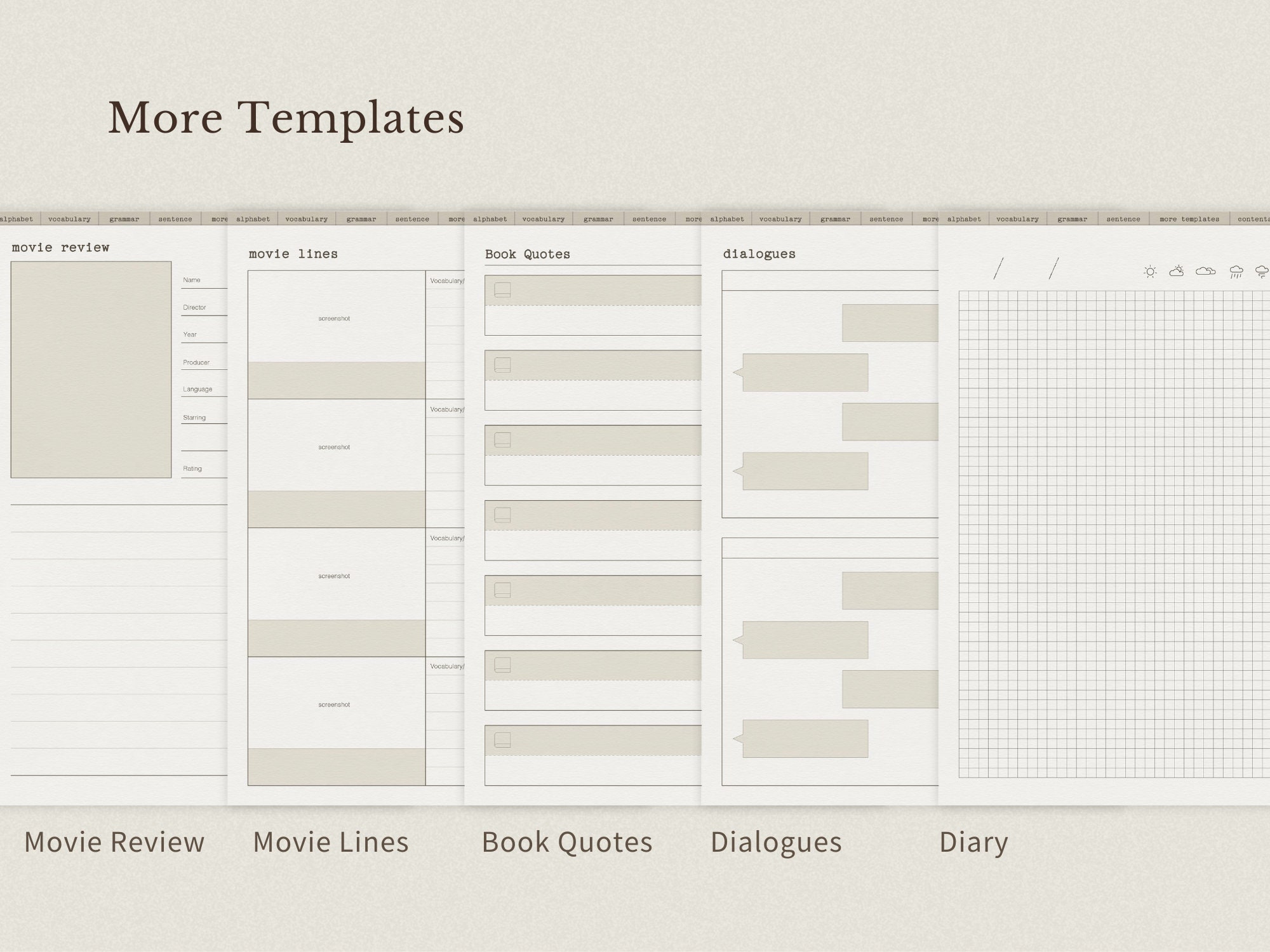 Japanese Language Learning Digital Notebook | | Goodnotes/ Notability ...