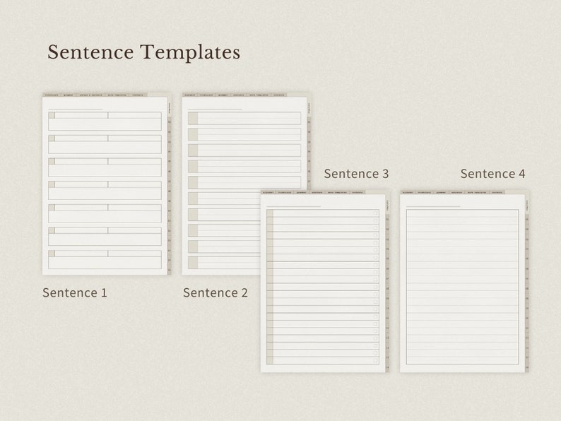Korean Language Learning Digital Notebook | | Goodnotes/ Notability ...