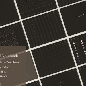 Digital Notebook | Landscape | Paper Texture | Goodnotes/ Notability ...