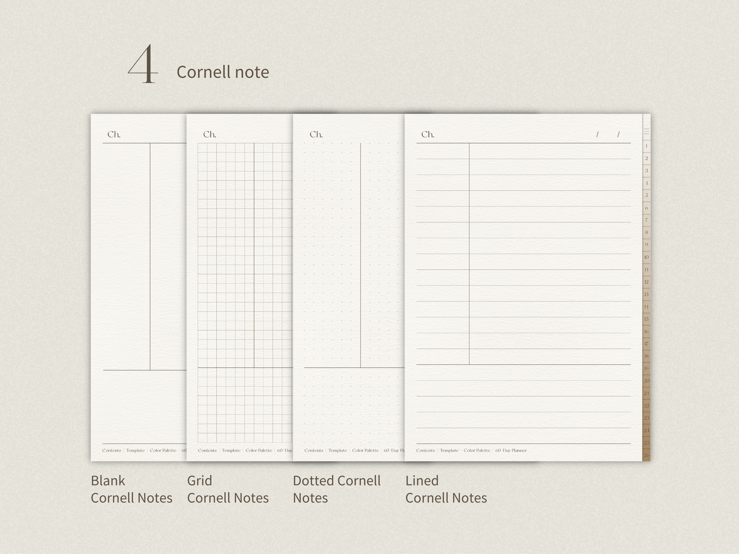 Digital Notebook | Paper Texture | Goodnotes/ Notability/ Collanote ...