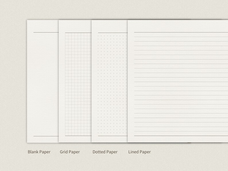 Digital Notebook | Landscape | Paper Texture | Goodnotes/ Notability ...