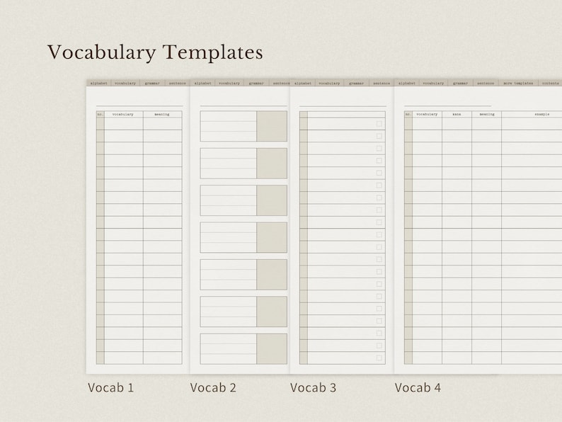 Japanese Language Learning Digital Notebook | | Goodnotes/ Notability ...