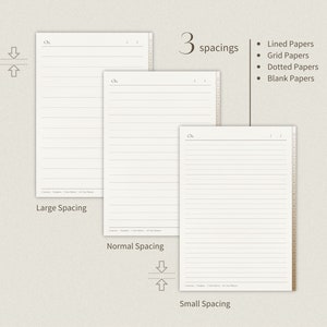 Digital Notebook | Paper Texture | Goodnotes/ Notability/ Collanote ...