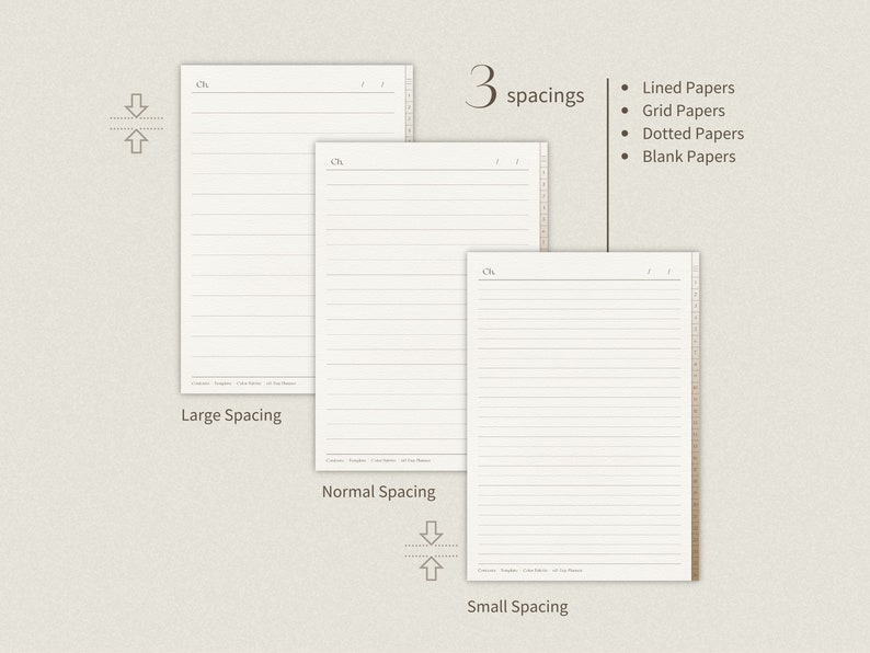Digital Notebook | Paper Texture | Goodnotes/ Notability/ Collanote ...