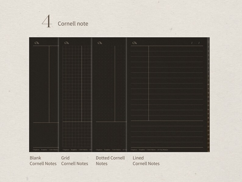 Digital Notebook | Paper Texture | Goodnotes/ Notability/ Collanote ...