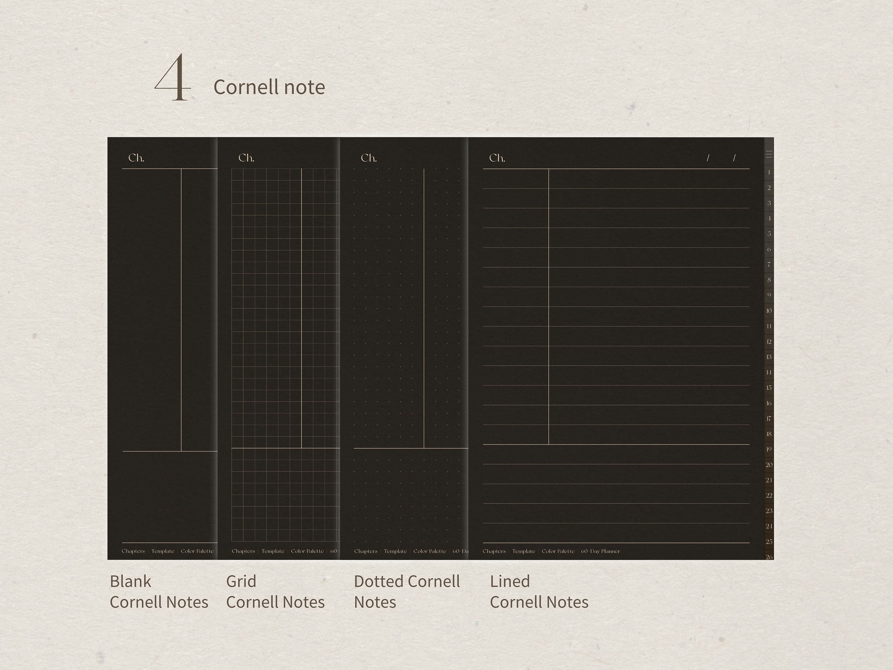 Digital Notebook | Paper Texture | Goodnotes/ Notability/ Collanote ...