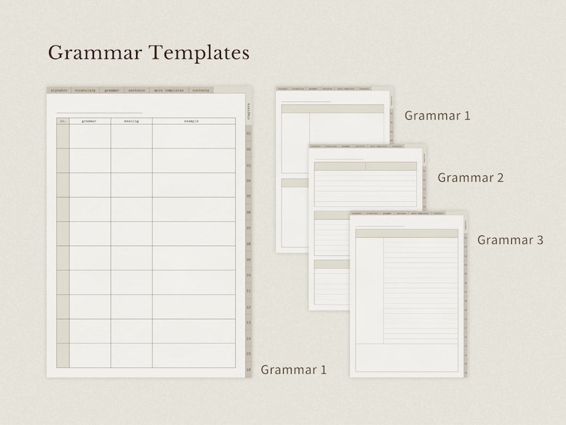Korean Language Learning Digital Notebook | | Goodnotes/ Notability ...