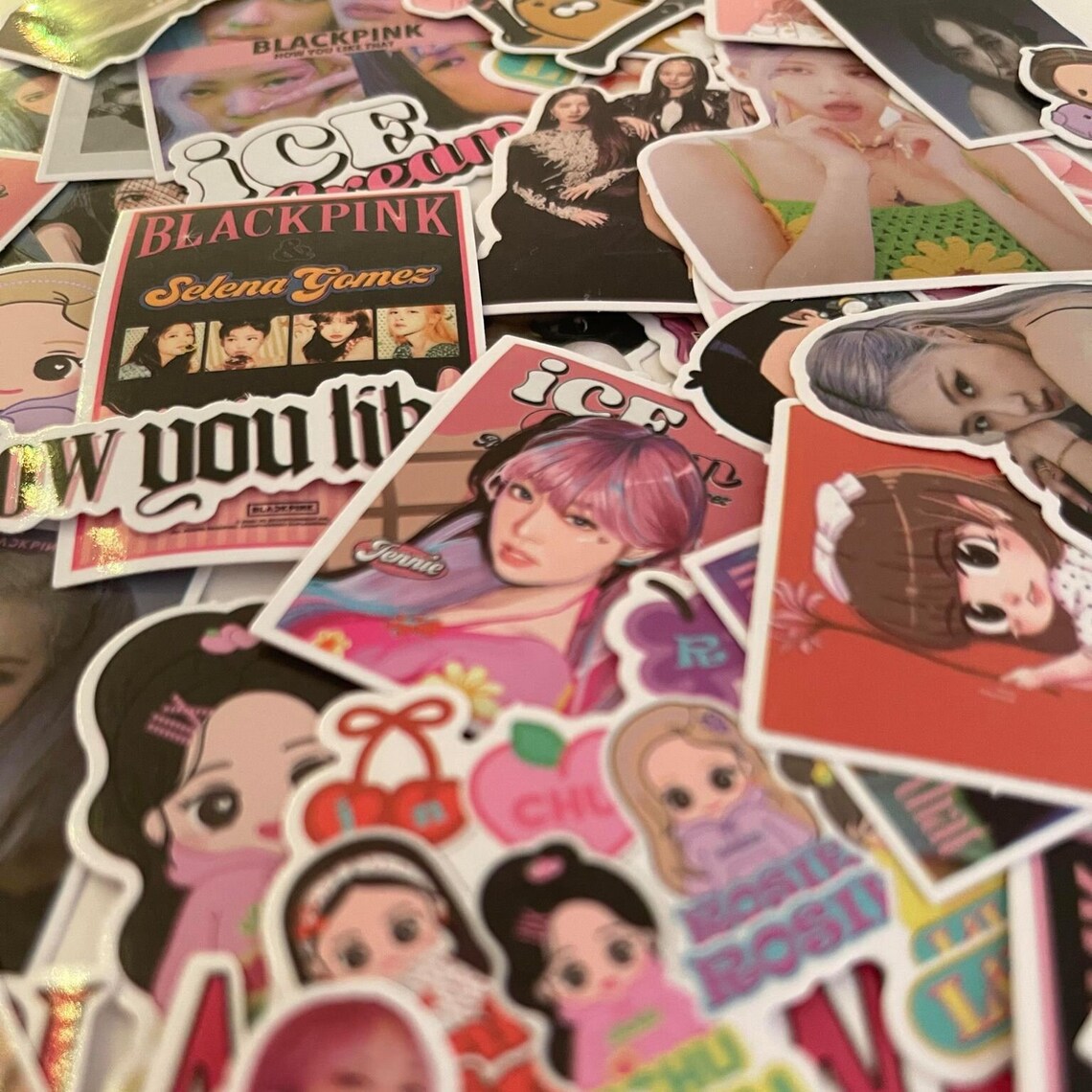 Kpop Stickers Blackpink Stickers Jisoo Lisa Jennie Rose - Etsy