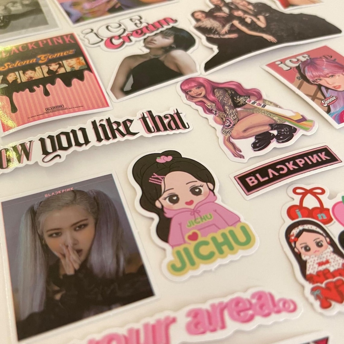 Kpop Stickers Blackpink Stickers Jisoo Lisa Jennie Rose - Etsy