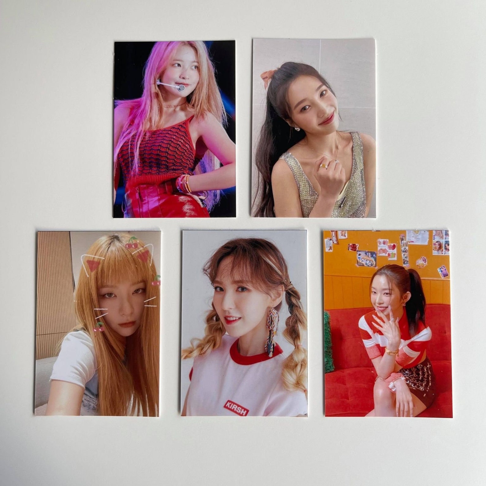 Kpop Red Velvet fanmade photocards kpop photocards Red | Etsy