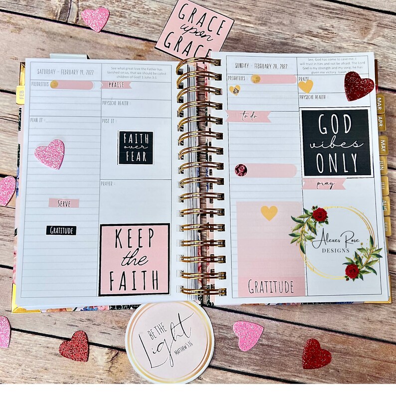 144 Print and Cut Planner Stickers 2 Sheets DIGITAL DOWNLOAD - Etsy