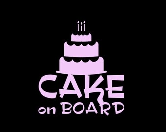 Cake on Board Cling - Etsy