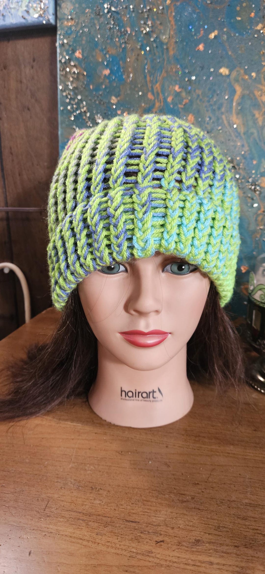 Neon Splat Hat - Etsy