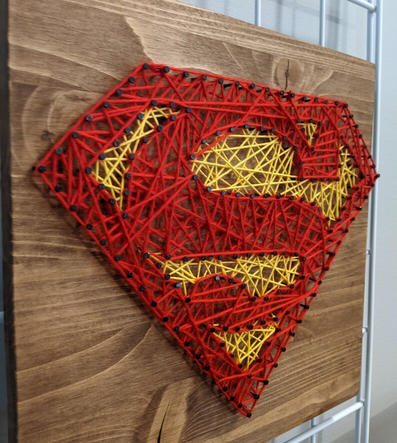 Superhero String Art - Etsy